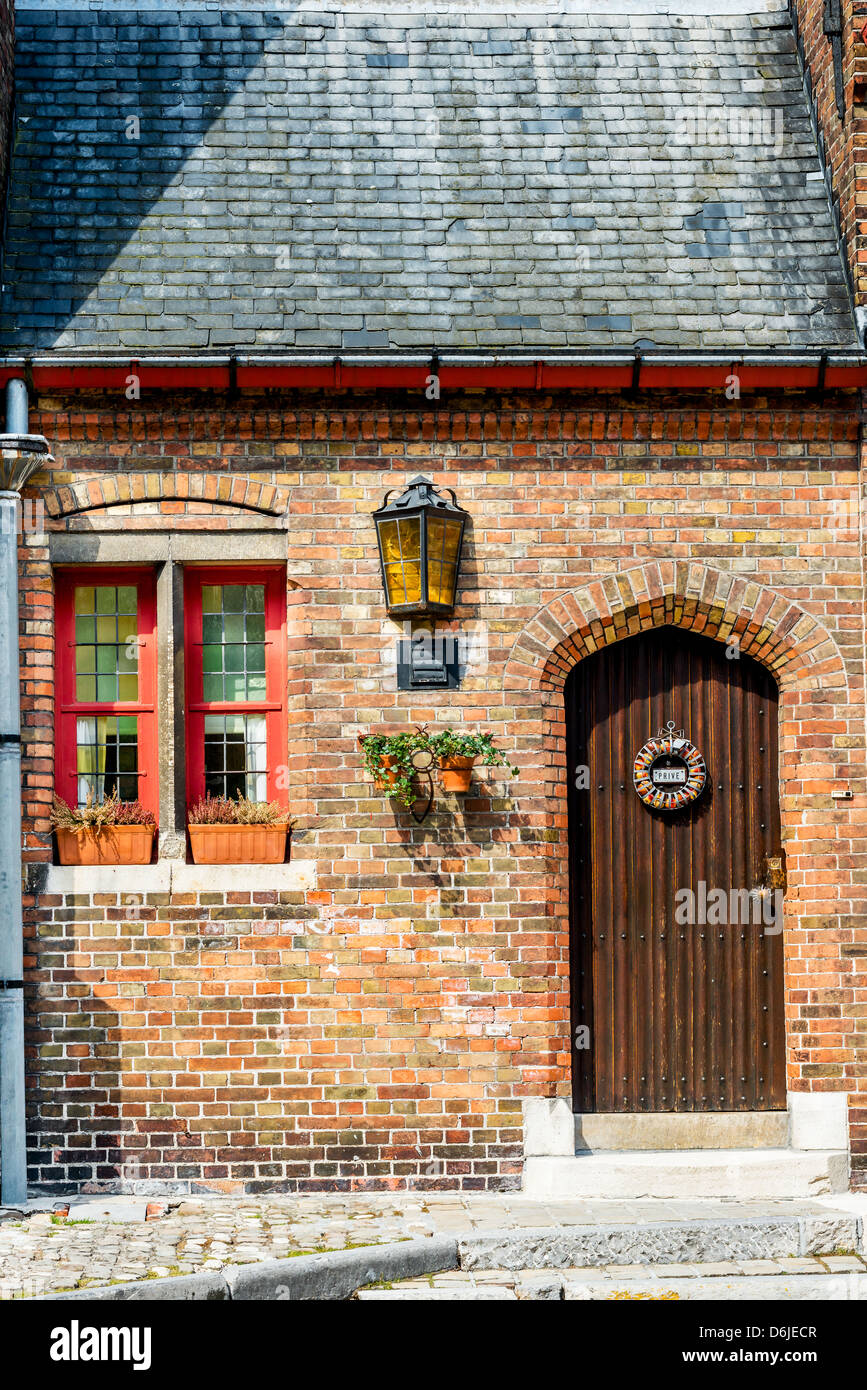 Medieval brick house hi-res stock photography and images - Alamy