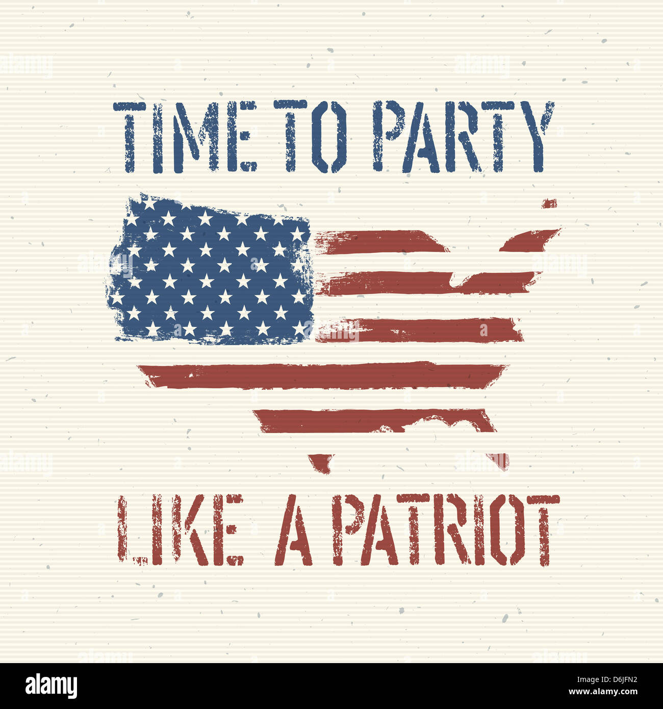American patriotic poster Stock Photo - Alamy