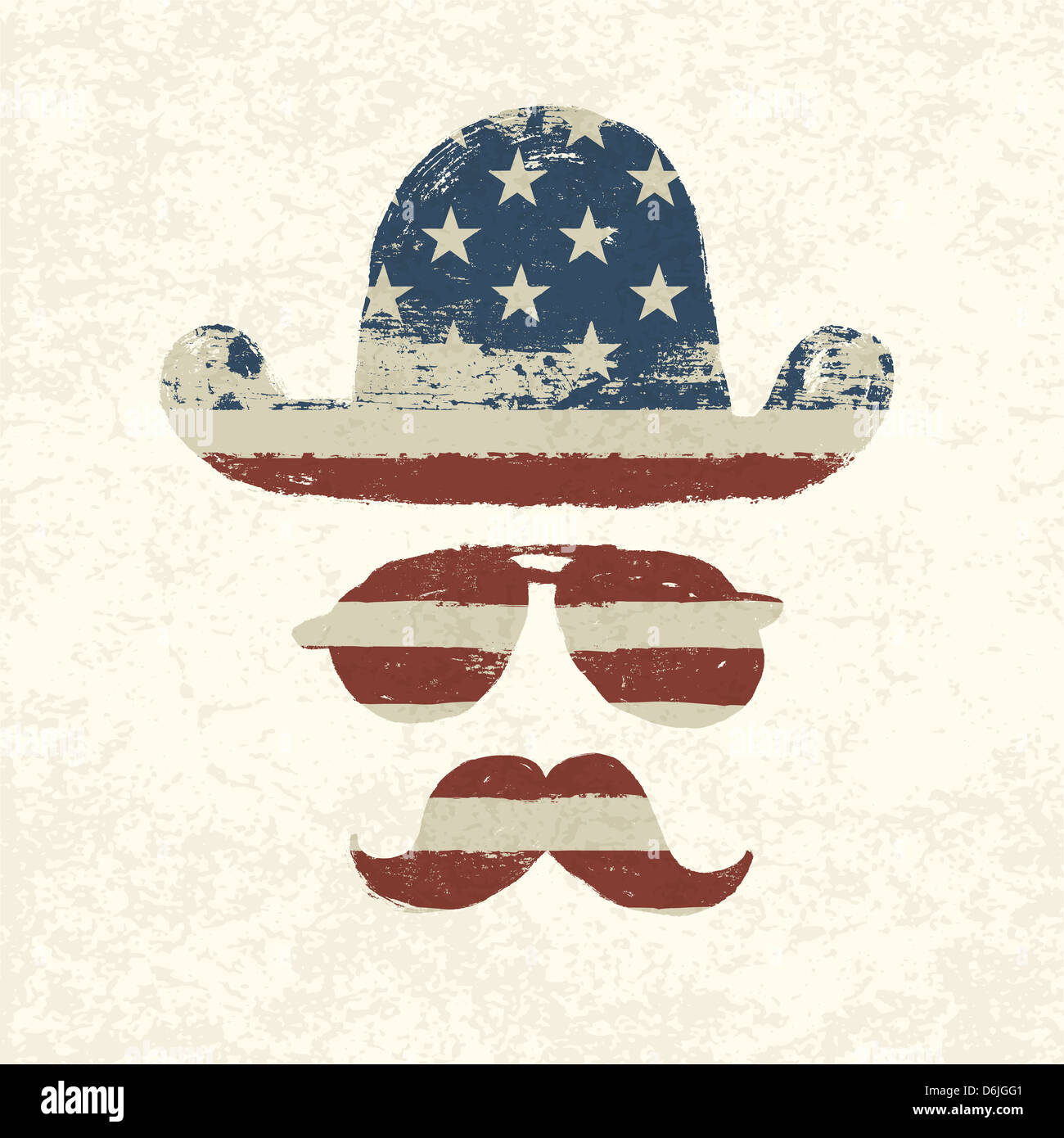 American themed artwork hi-res stock photography and images - Alamy