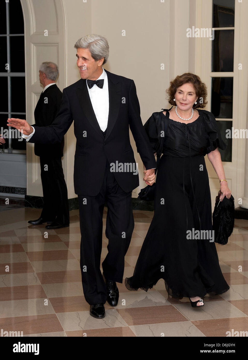 United States Senator John F. Kerry (Democrat of Massachusetts) and ...