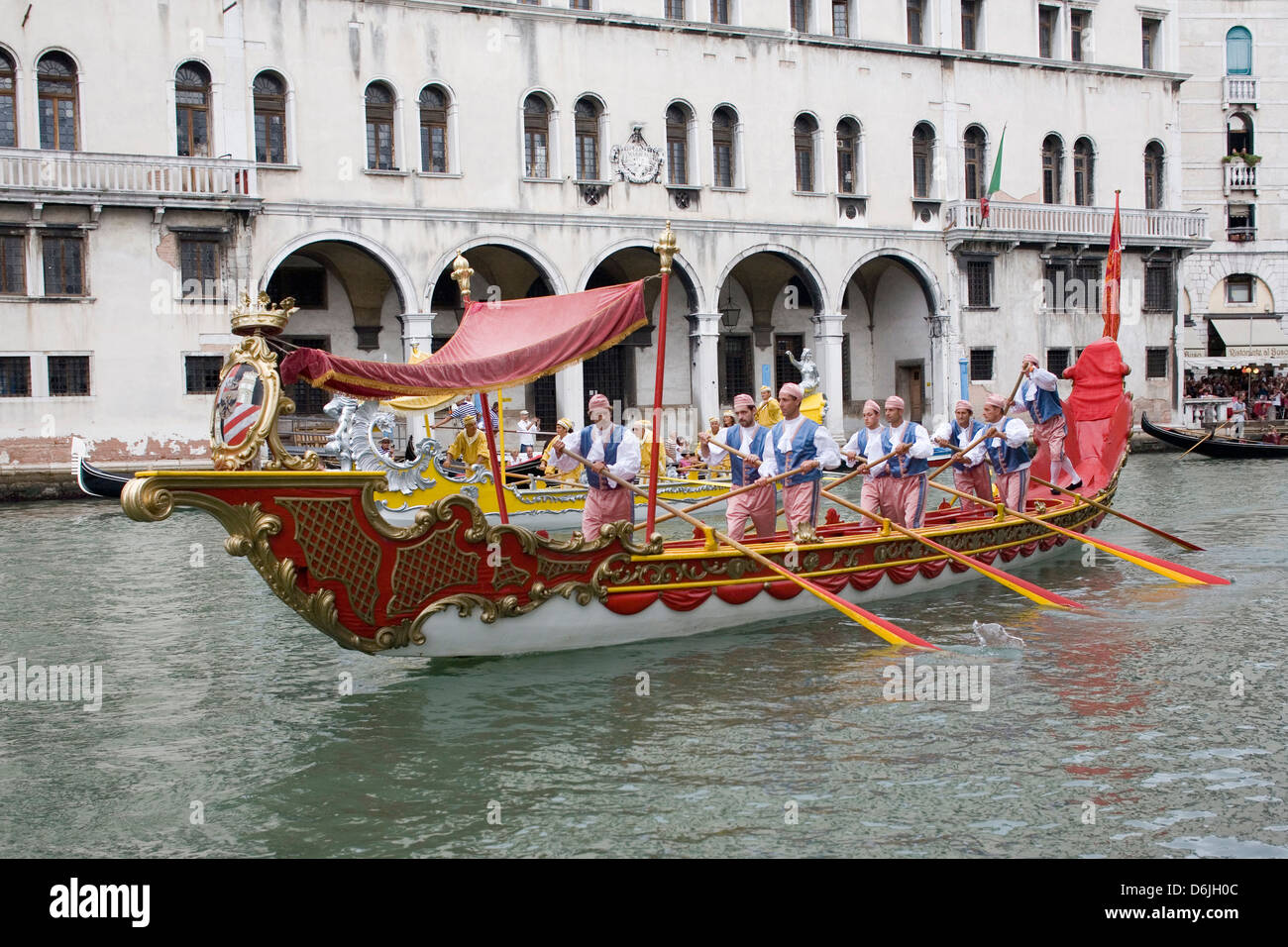 Regatta, Grand Canal, Venice, UNESCO World Heritage Site, Veneto, Italy ...