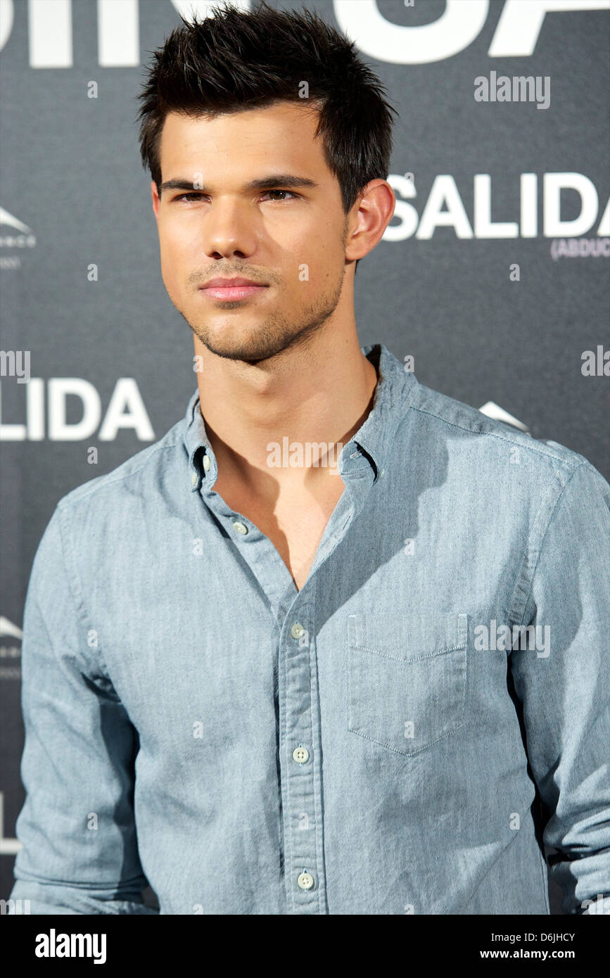 Taylor Lautner 'Abduction' Photocall held at the Santo Mauro Hotel ...