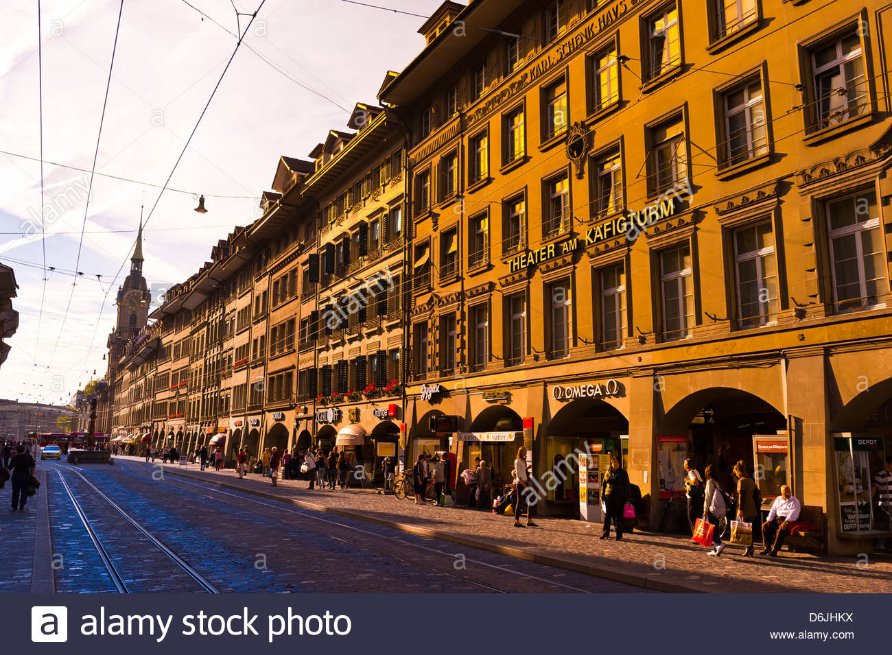 Street Scene Bern Stock Photos & Street Scene Bern Stock Images - Alamy