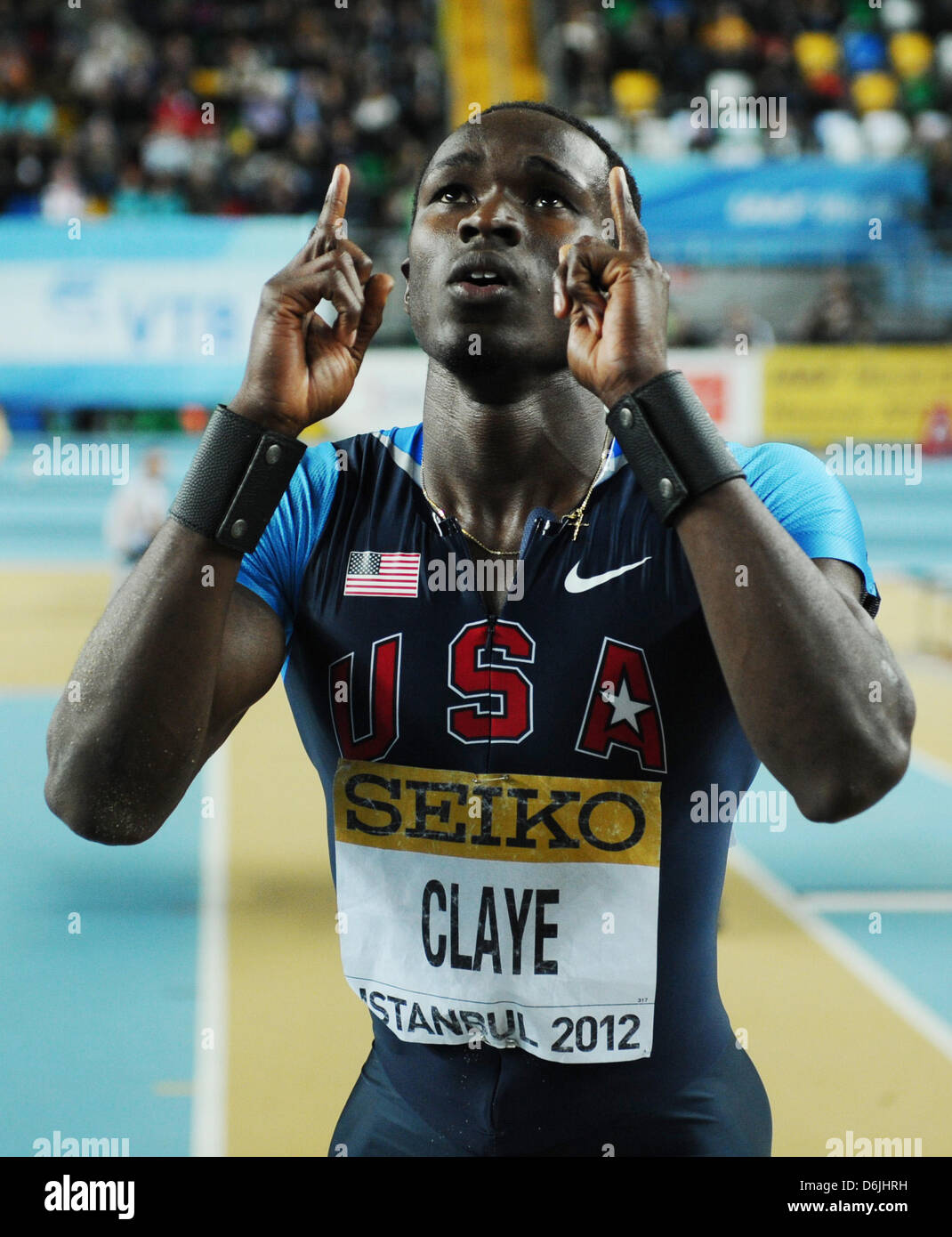 Will claye triple jump hi-res stock photography and images - Alamy