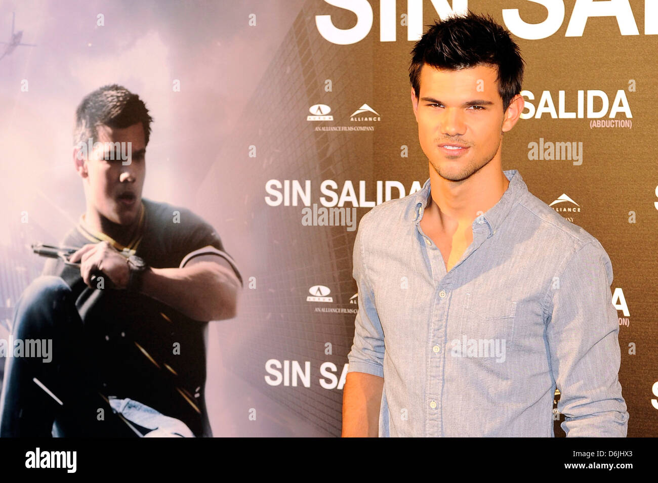 Taylor Lautner 'Abduction' Photocall held at the Santo Mauro Hotel ...