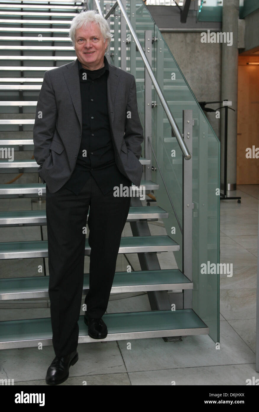 German director Heiner Goebbels attends the announcement of the ...