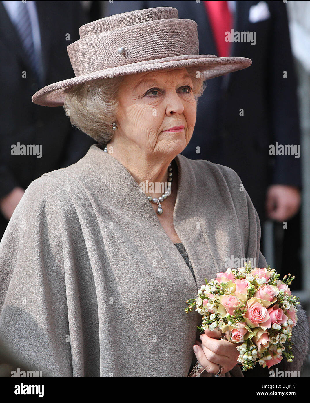 Dutch Queen Beatrix is pictured during the first day of her 3-day visit ...