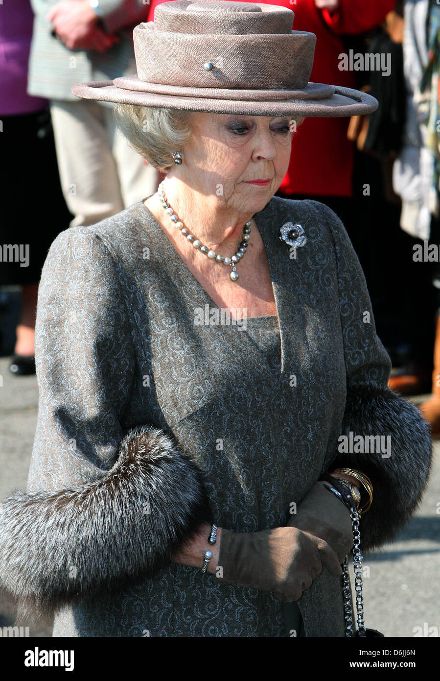 Dutch Queen Beatrix is pictured during the first day of her 3-day visit ...