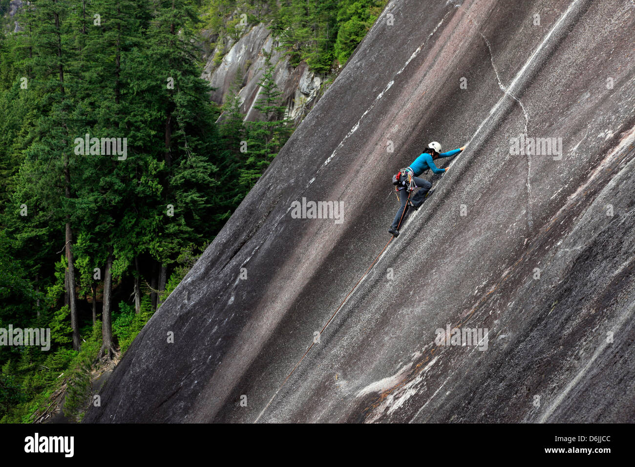 British columbia rock climber hi-res stock photography and images - Alamy