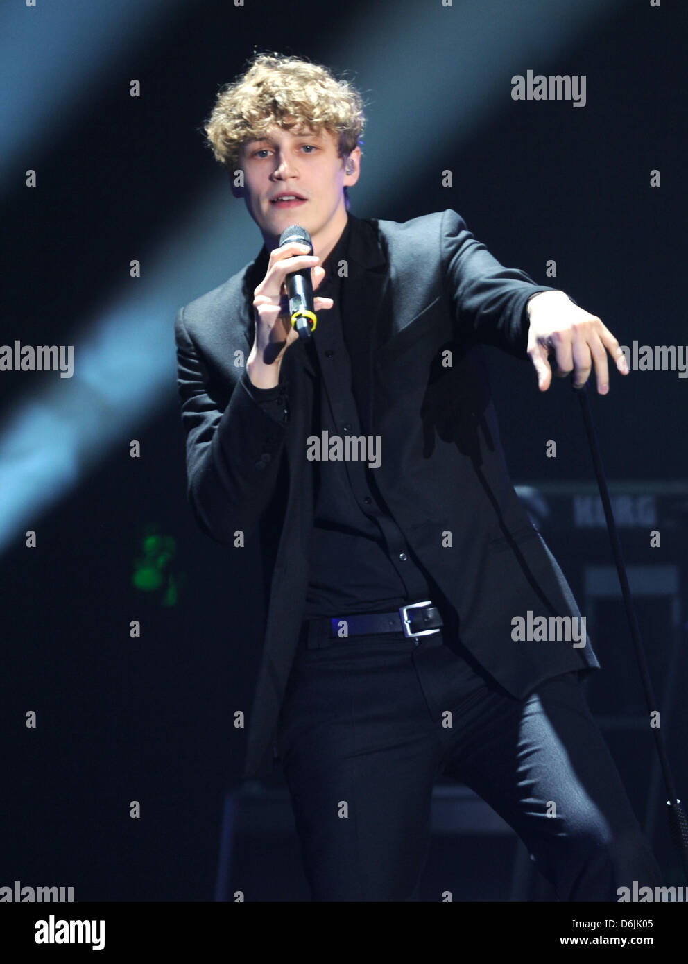 Singer Tim Bendzko performs at the opening gala of the music trade show ...