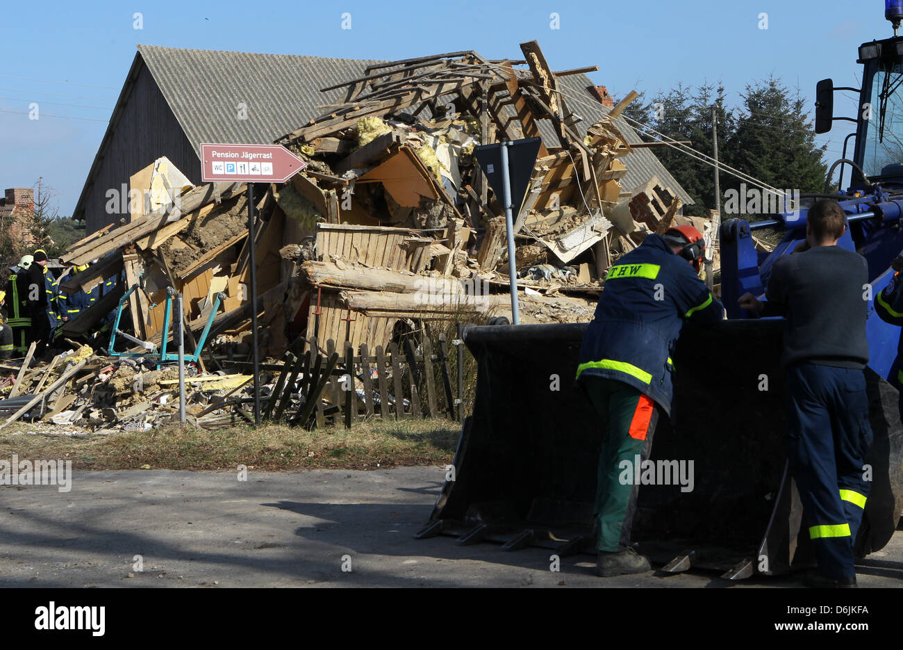 That was destroyed in an explosion hi-res stock photography and images ...