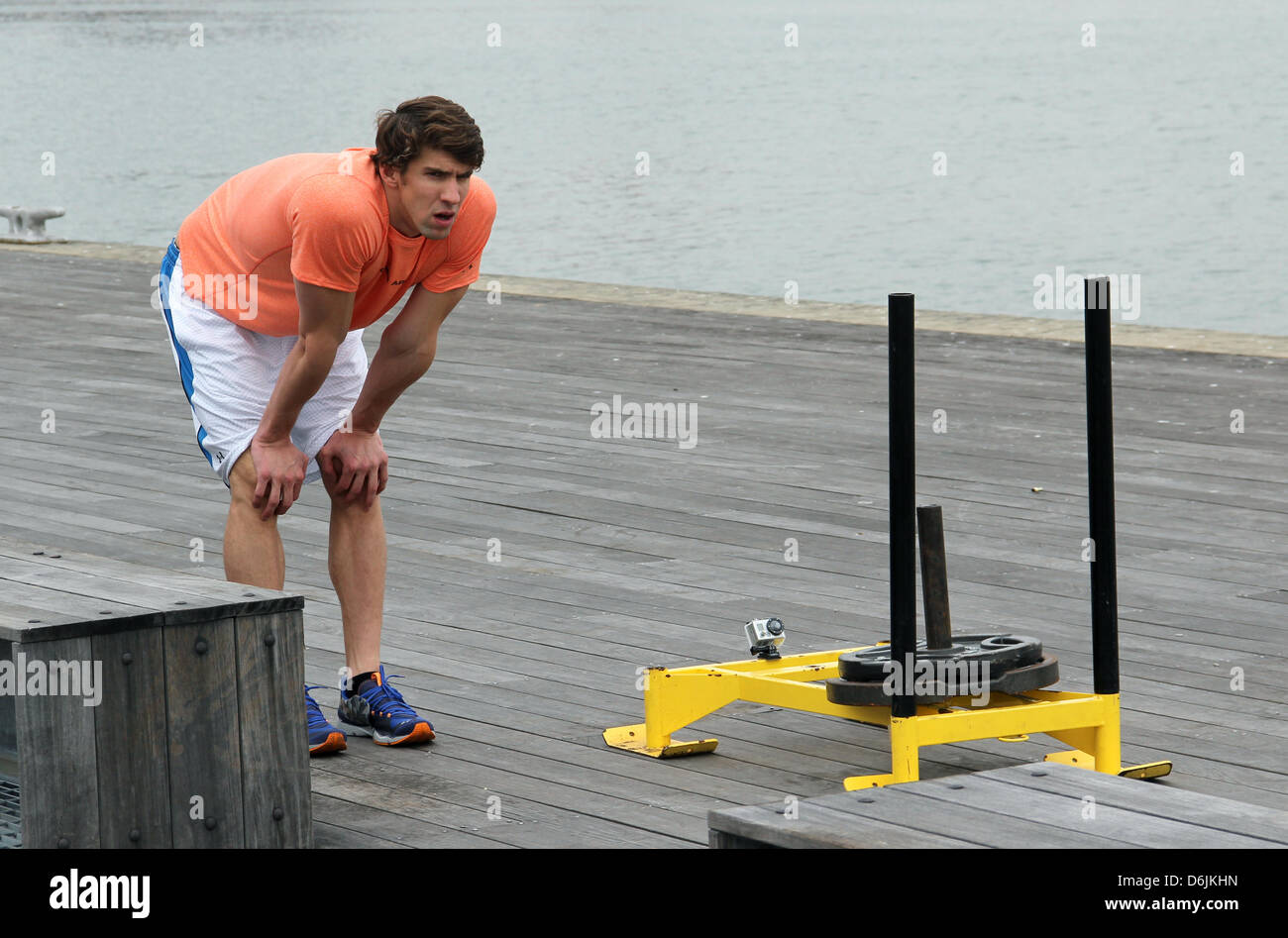 American swimmer michael phelps hi-res stock photography and images - Alamy