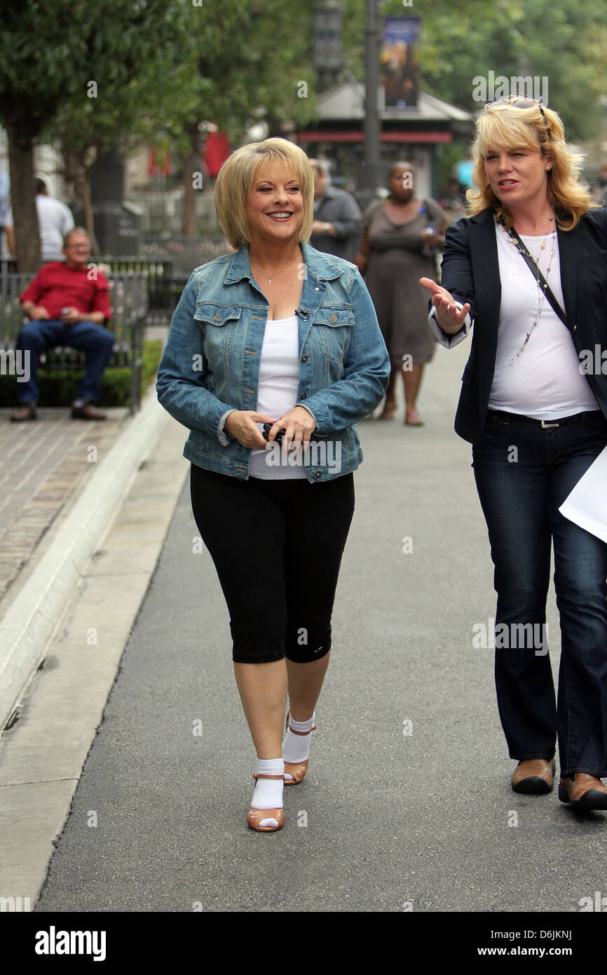Nancy Grace at The Grove to film an appearance for the entertainment ...