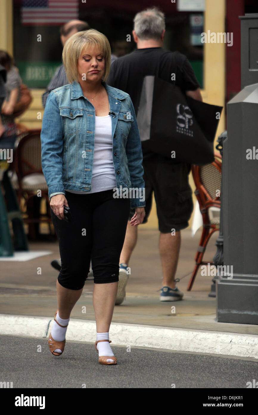 Nancy Grace at The Grove to film an appearance for the entertainment ...