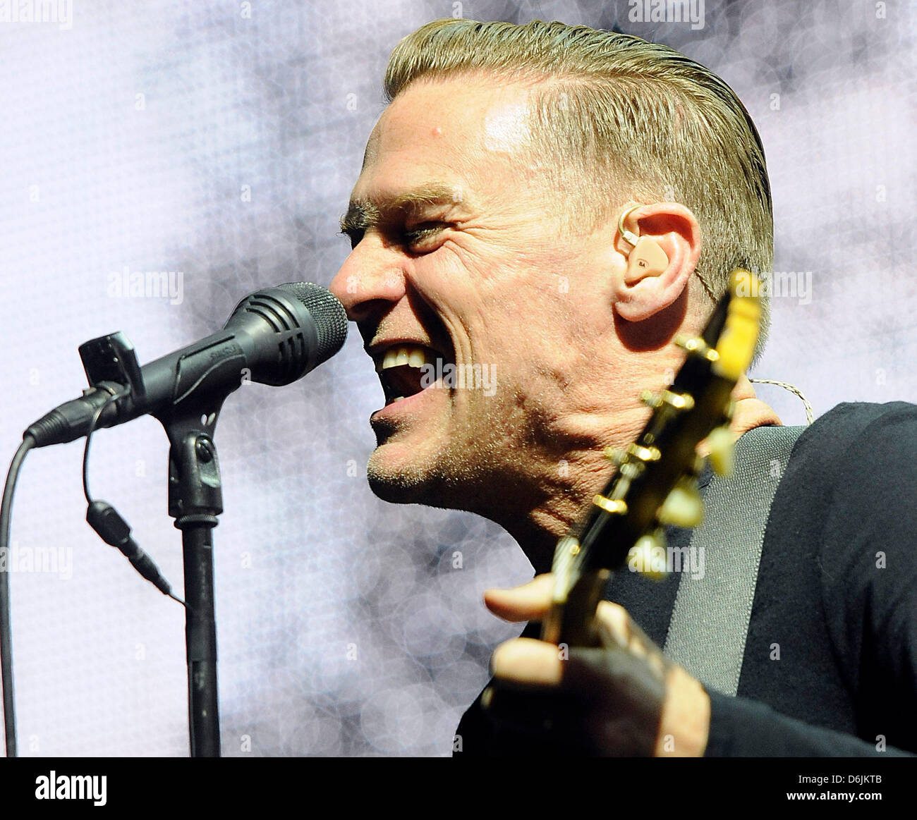 Bryan Adams performs on stage during a concert in Cologne, Germany, 21 ...