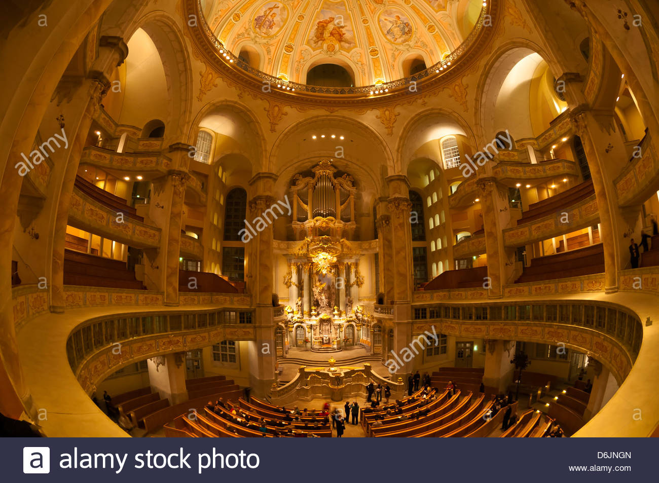 Dresden Frauenkirche Interior High Resolution Stock Photography and ...