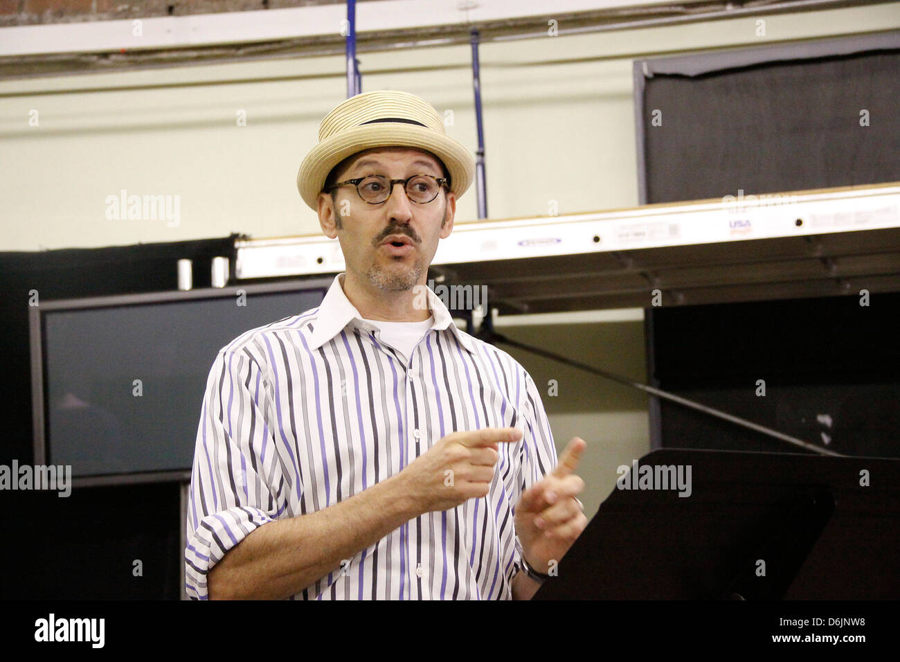 Will Pomerantz Open press rehearsal for the upcoming musical 'The Blue ...