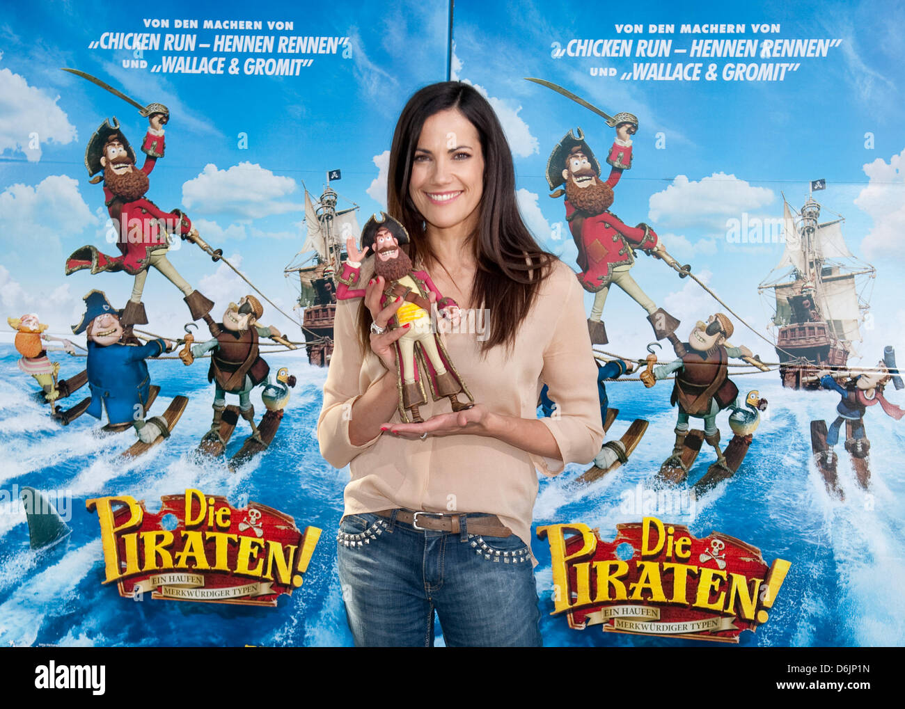 Actress Bettina Zimmermann poses during a photocall for the new 3-D ...