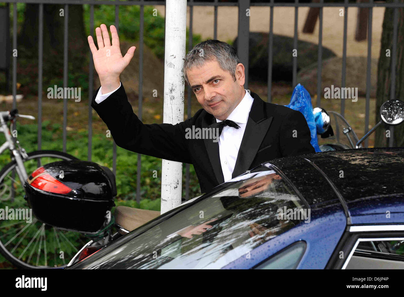 Rowan Atkinson at a photocall to promote his new movie "Johnny English ...