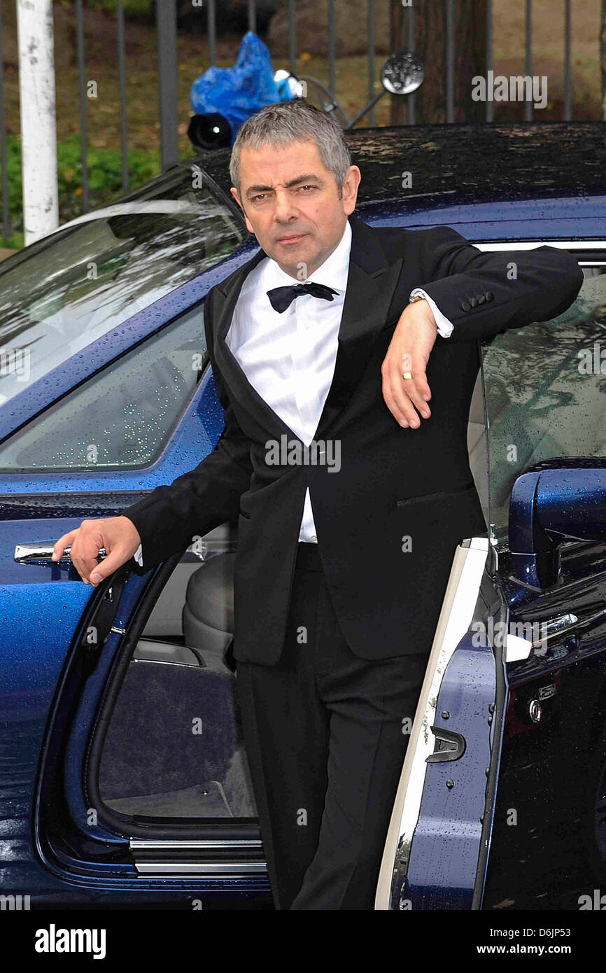 Rowan Atkinson at a photocall to promote his new movie "Johnny English ...