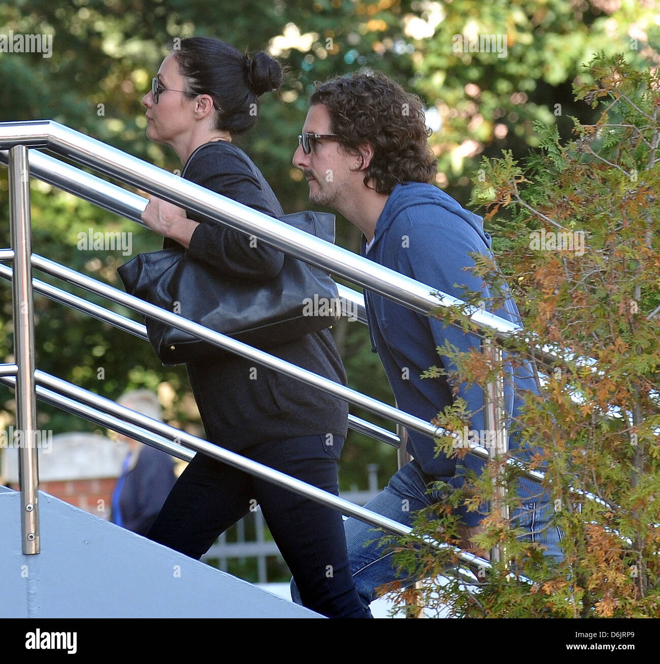 Shannen Doherty and her fiance Kurt Iswarienko out filming a reality ...