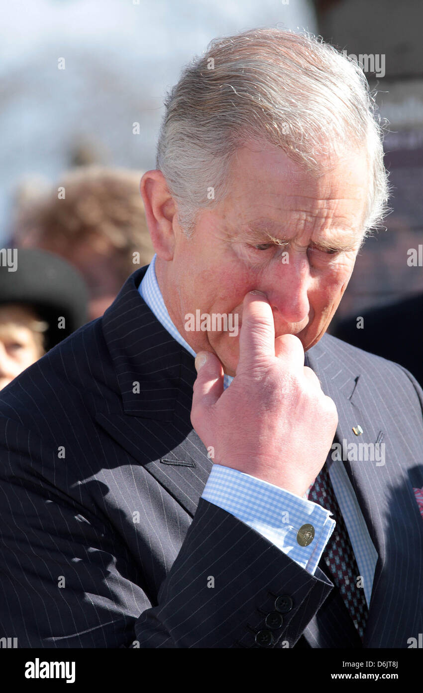Prince Charles as he attends a service of Holy Communion in St. Alban s ...