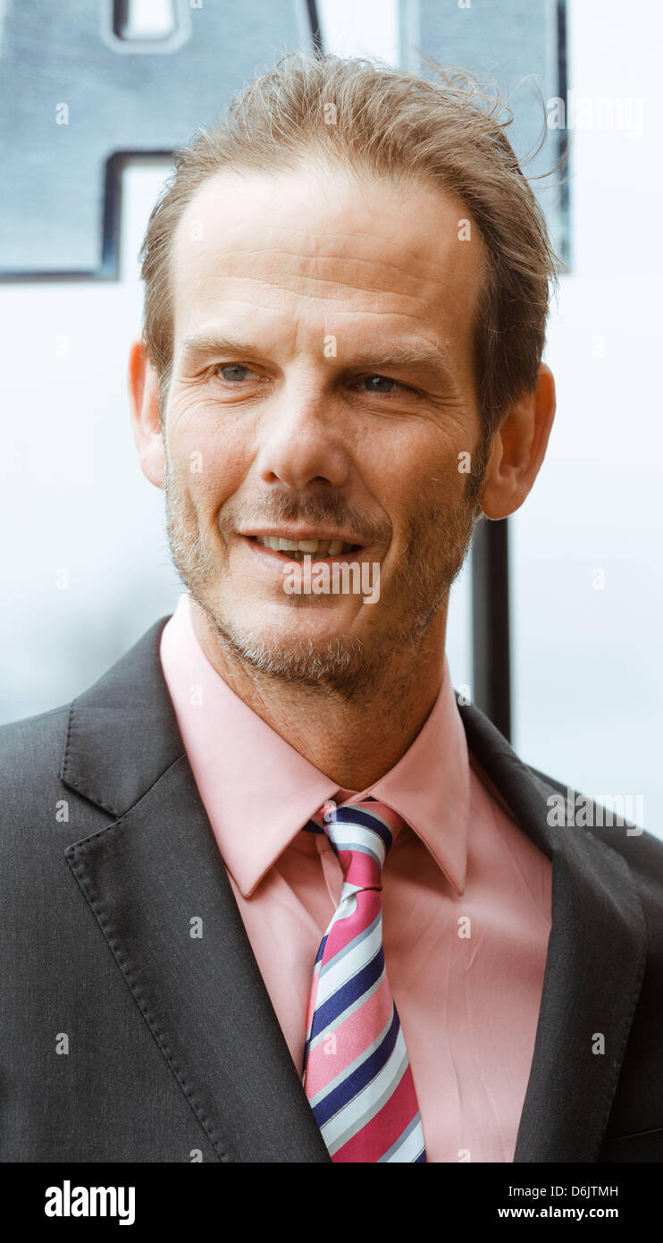 Director Peter Berg poses during a photocall for his movie 'Battleship ...