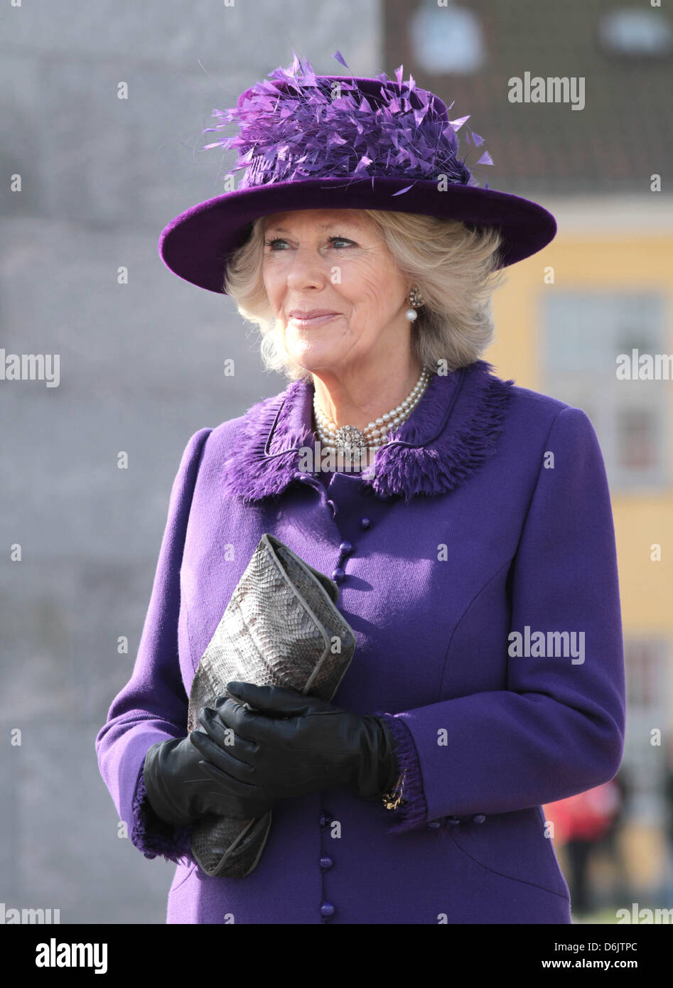 Britain's Camilla, Duchess of Cornwall attending a service of Holy ...