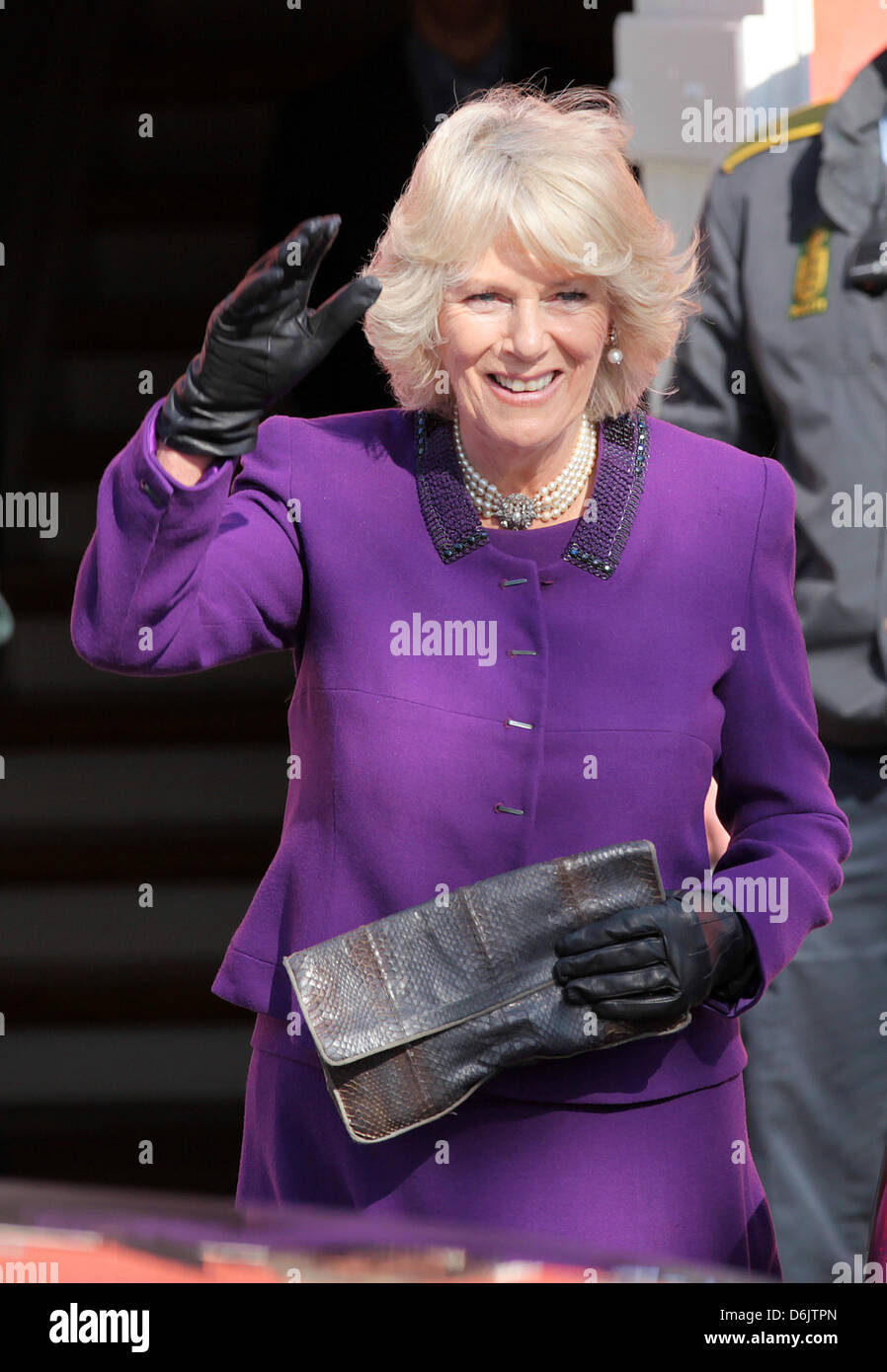 Britain's Camilla, Duchess of Cornwall attending a service of Holy ...