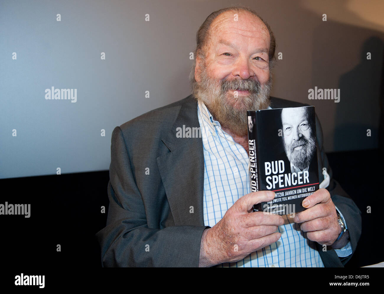 Italian actor Bud Spencer signs copies of the second installment of his ...