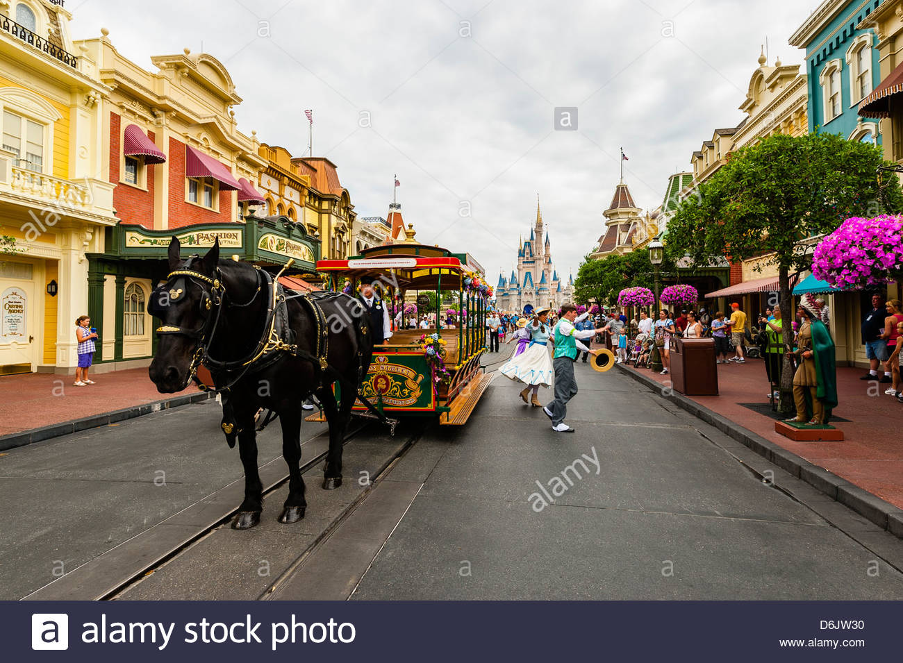 Disney Main Street Usa Stock Photos & Disney Main Street Usa Stock ...