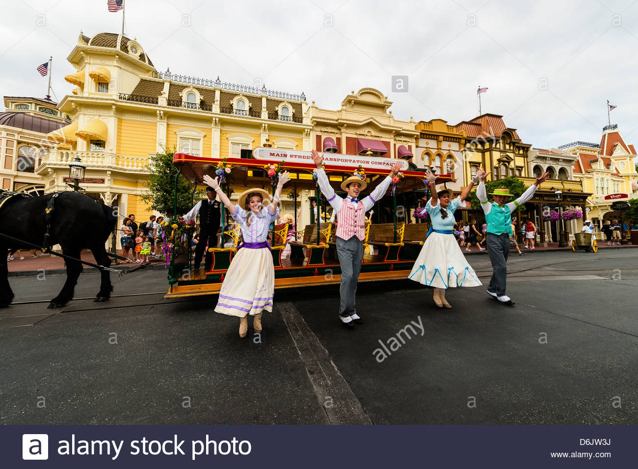 Disney Main Street Usa Stock Photos & Disney Main Street Usa Stock ...