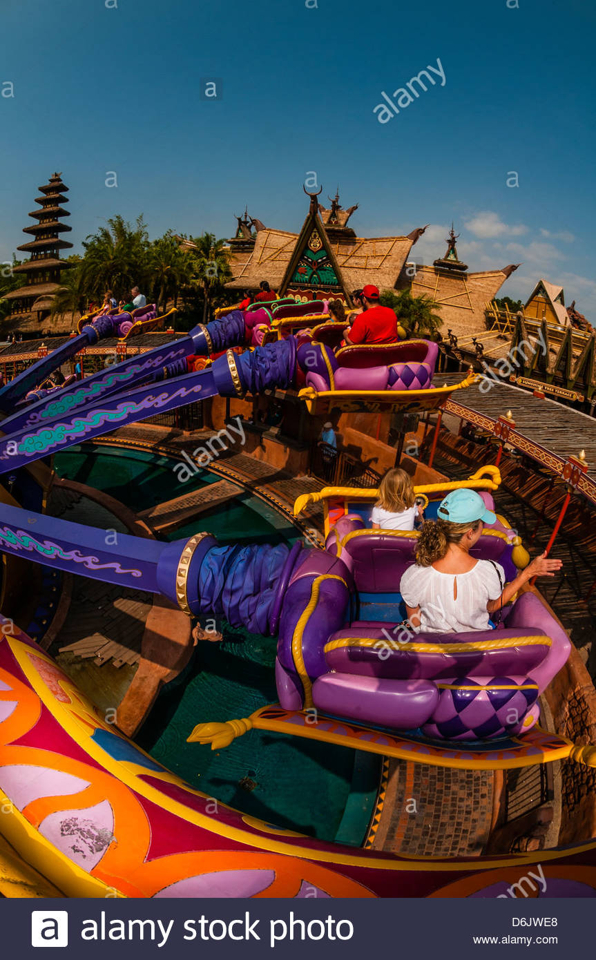 Adventureland Theme Park Ride High Resolution Stock Photography and ...