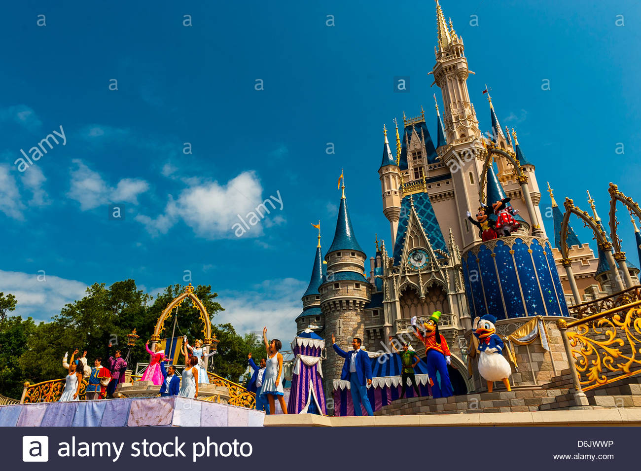 Disney Magic Kingdom Castle Stock Photos & Disney Magic Kingdom Castle ...