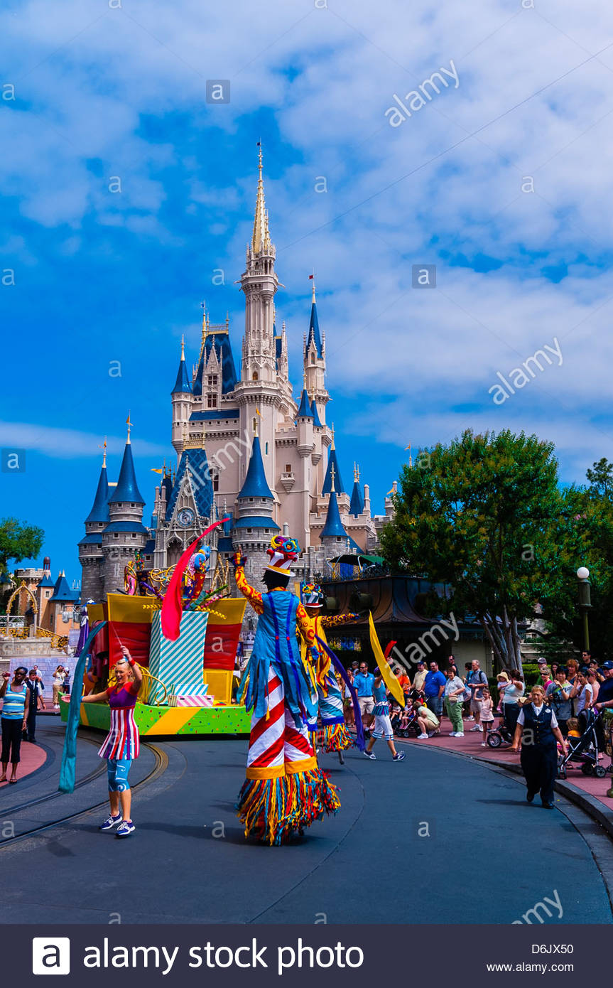 Florida Disney Magic Kingdom Stock Photos & Florida Disney Magic ...