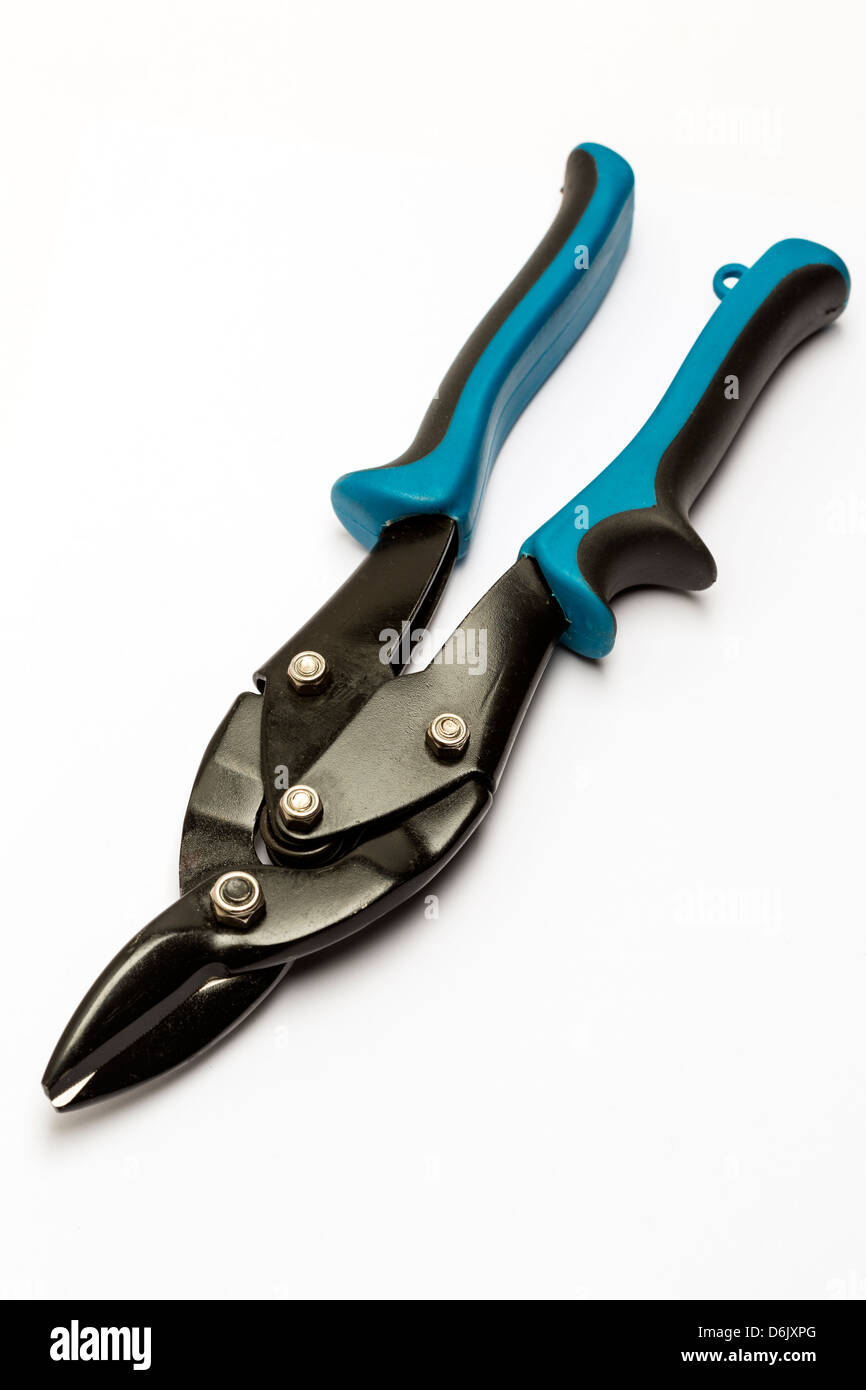 Metal Snips Cutters Stock Photo - Alamy