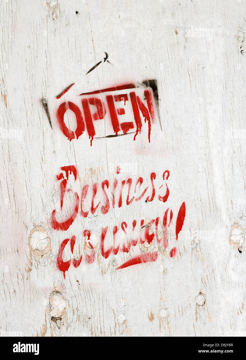 Open as usual sign hi-res stock photography and images - Alamy