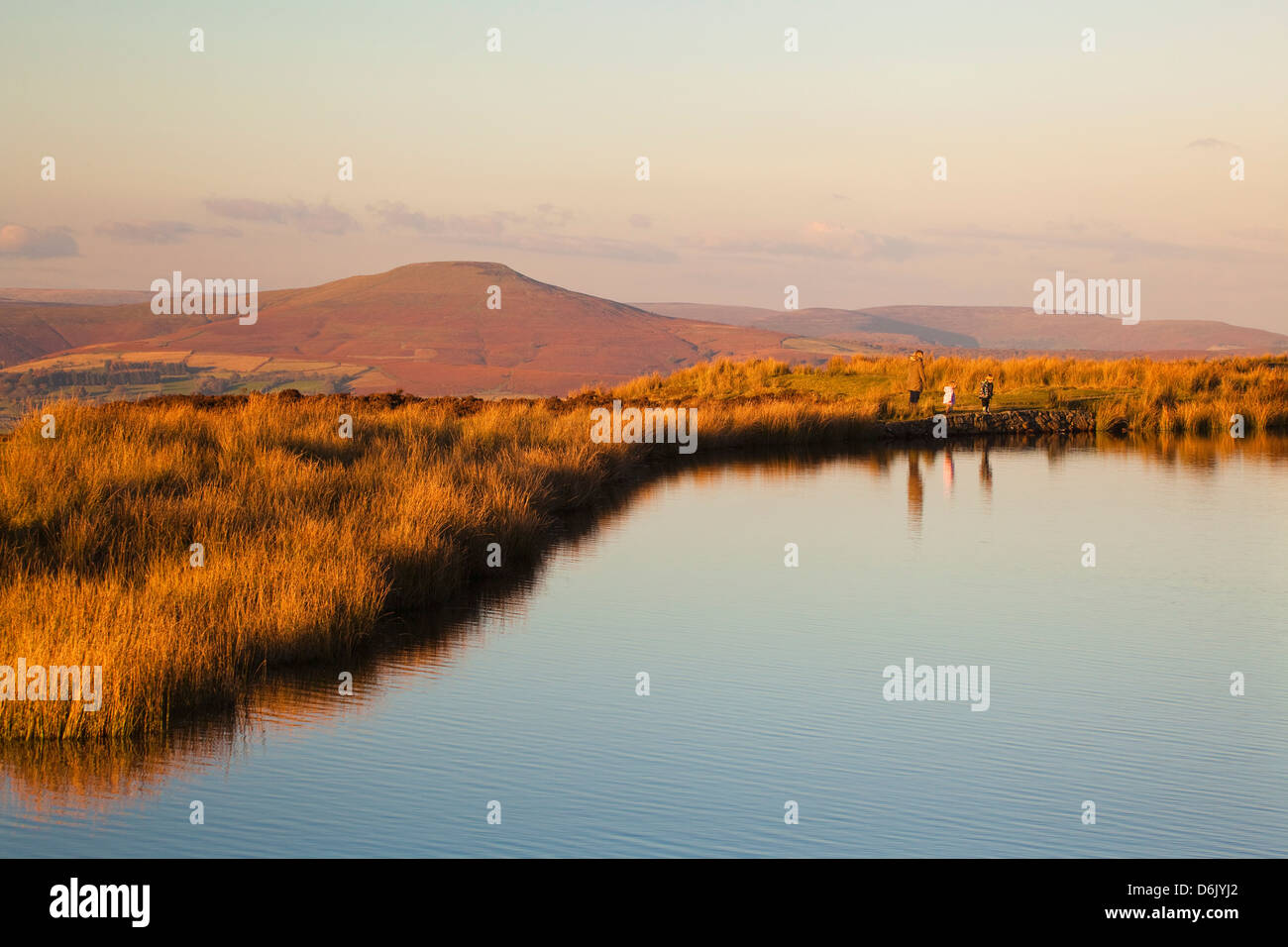Keepers Pond, Blorenge, Sugar loaf Mountain, Brecon Beacons, Wales, U.K ...