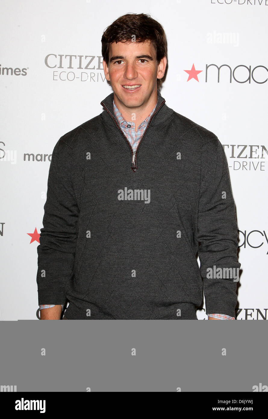 Eli Manning Star quarterback launches the new 'Limited Edition Citizen ...