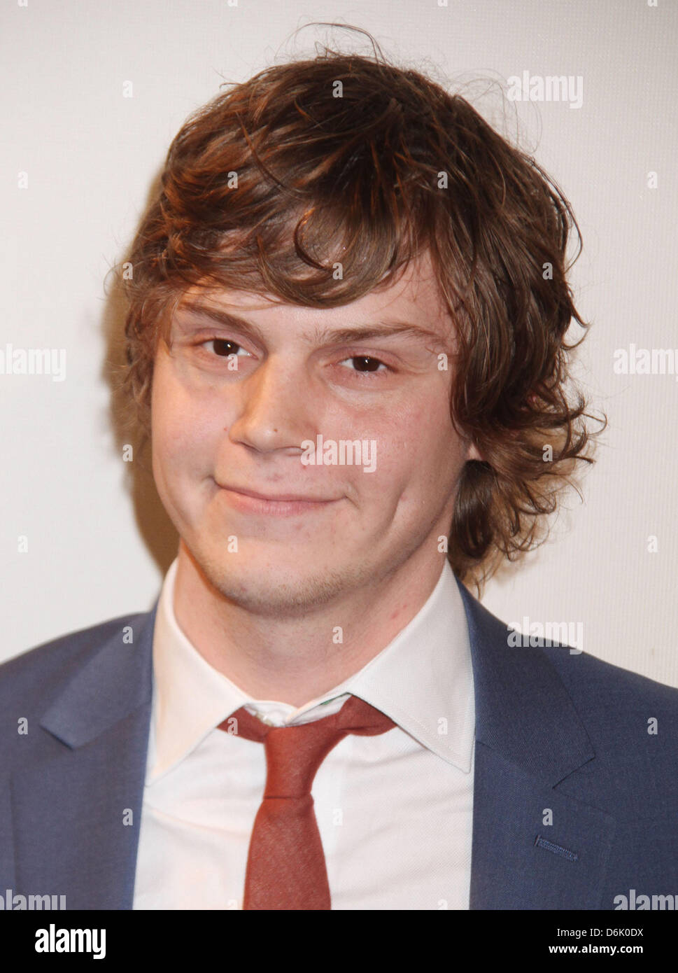 New York, USA. 18th April, 2013. Actor EVAN PETERS attends the premiere ...