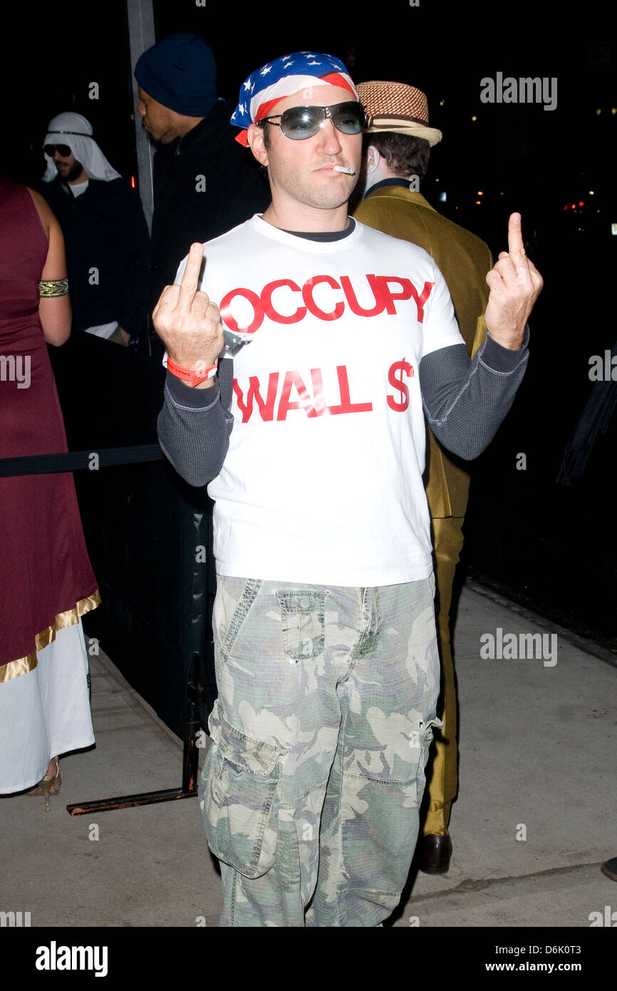 Greg Bello Heidi Klum's Halloween Party held at the Dream Downtown ...