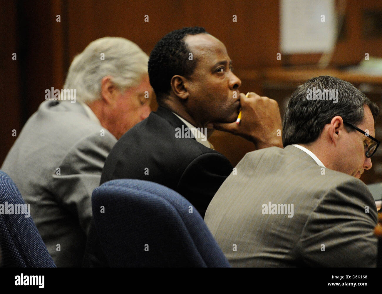 Defense Attorney J. Michael Flanagan, Dr. Conrad Murray and Defense ...