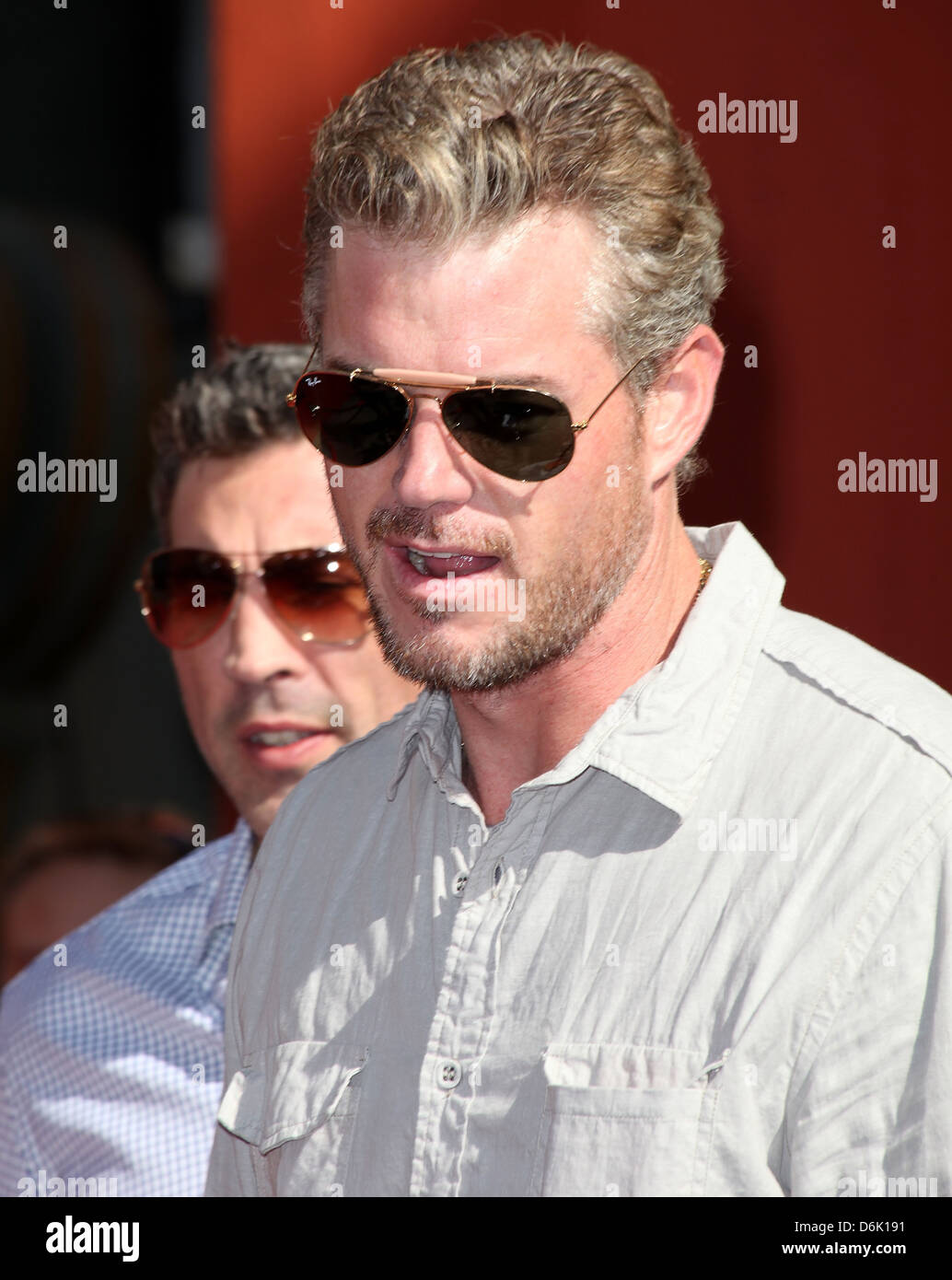 Eric Dane at the Hand and Footprint Ceremony outside Grauman's Chinese ...