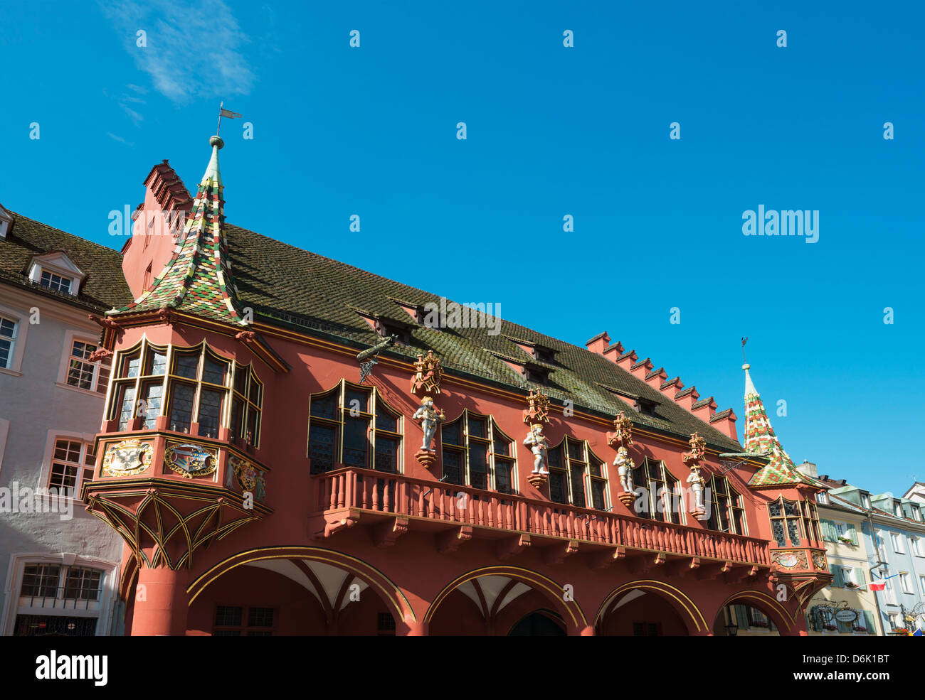Kaufhaus in Munsterplatz, Freiburg, Baden-Wurttemberg, Germany, Europe ...