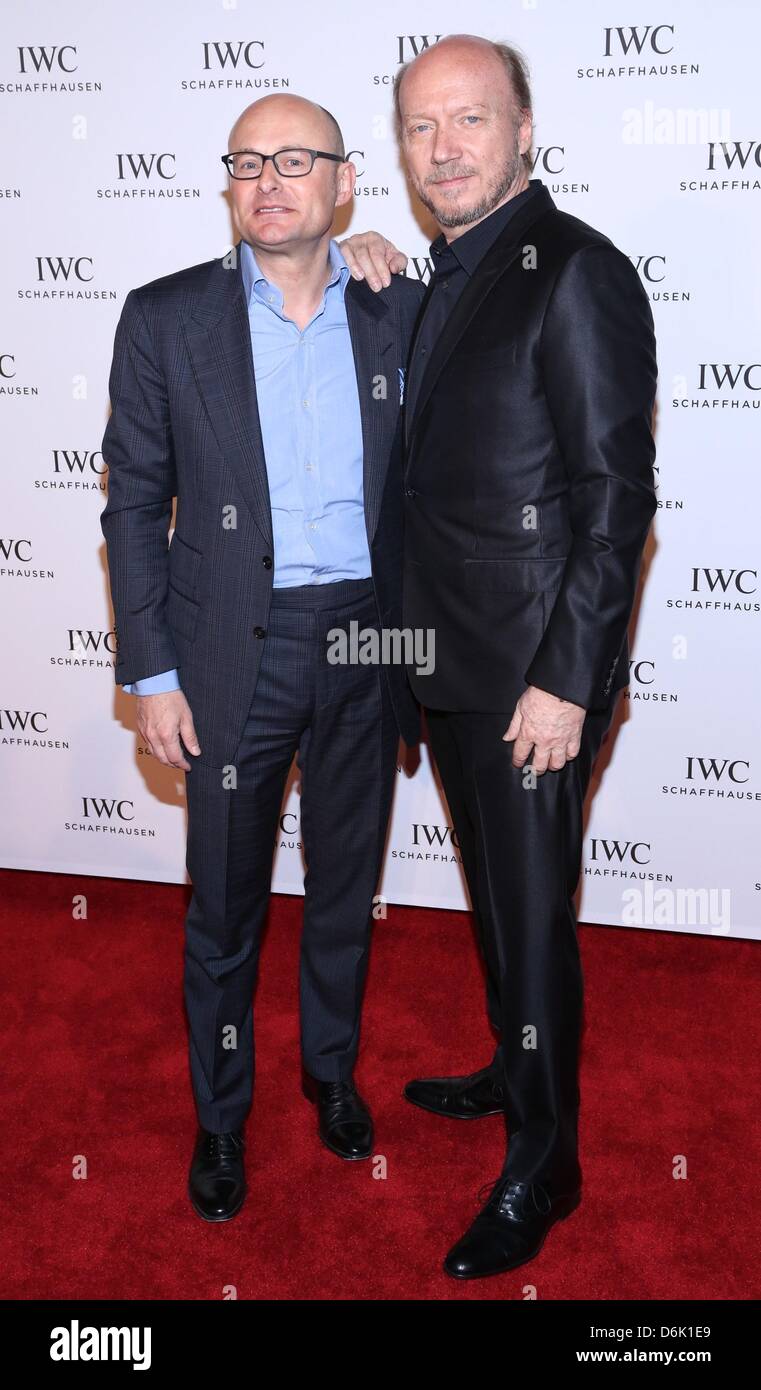 New York, USA. 18th April, 2013. Georges Kerns, Paul Haggis at arrivals ...