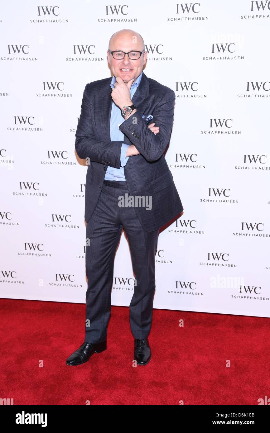 New York, USA. 18th April, 2013. Georges Kerns at arrivals for IWC ...