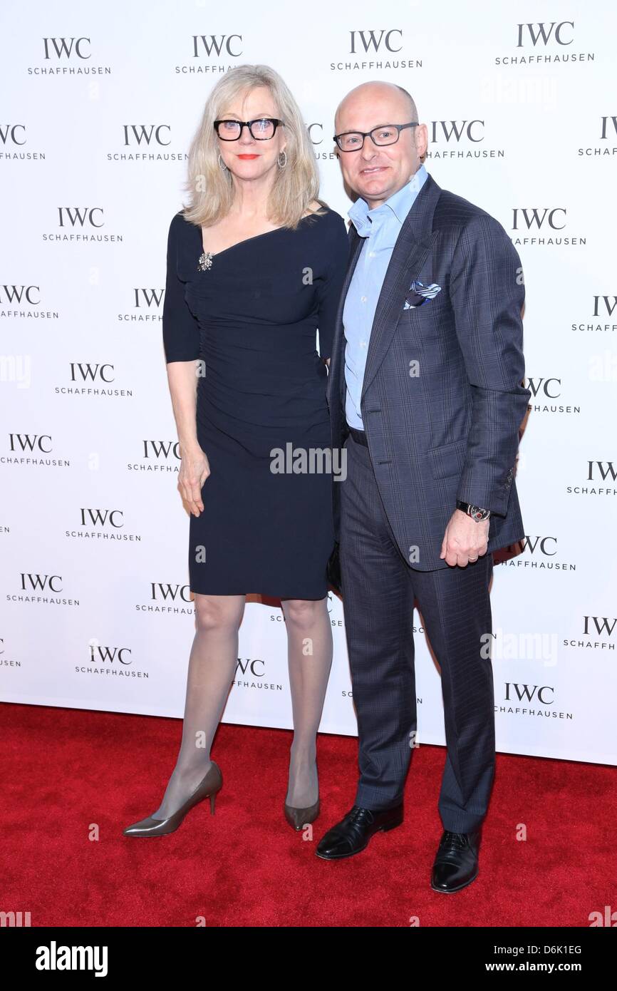 New York, USA. 18th April, 2013. Blythe Danner at arrivals for IWC ...
