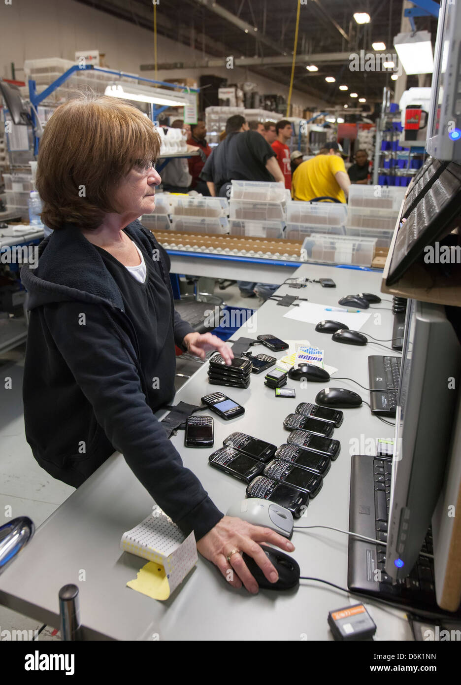Cell Phone Recycling Stock Photo - Alamy
