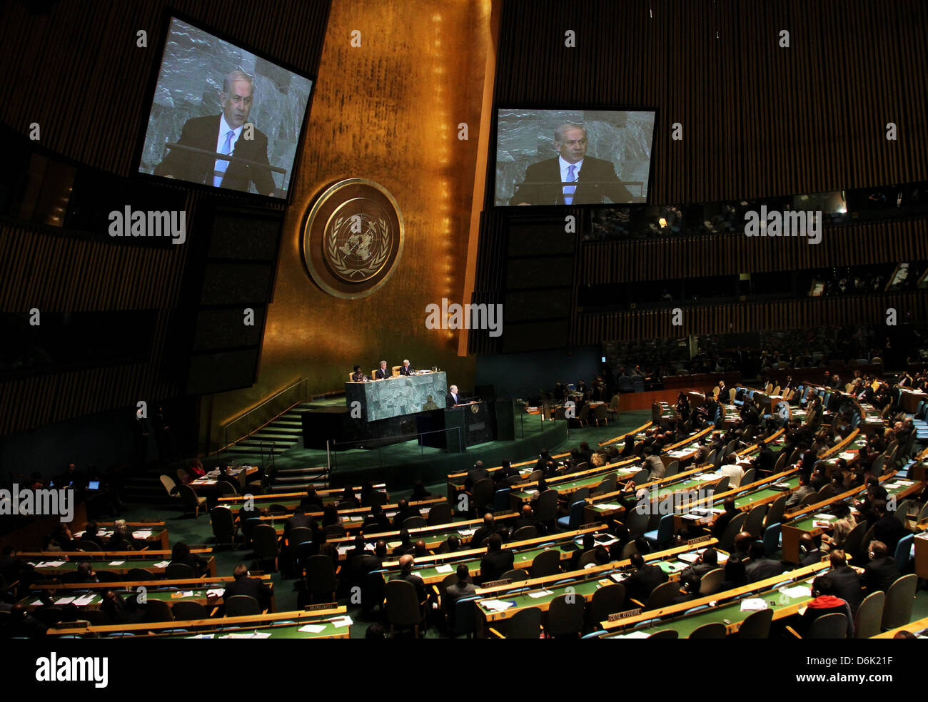 Benjamin Netanyahu, Prime Minister of the State of Israel 66th Session ...
