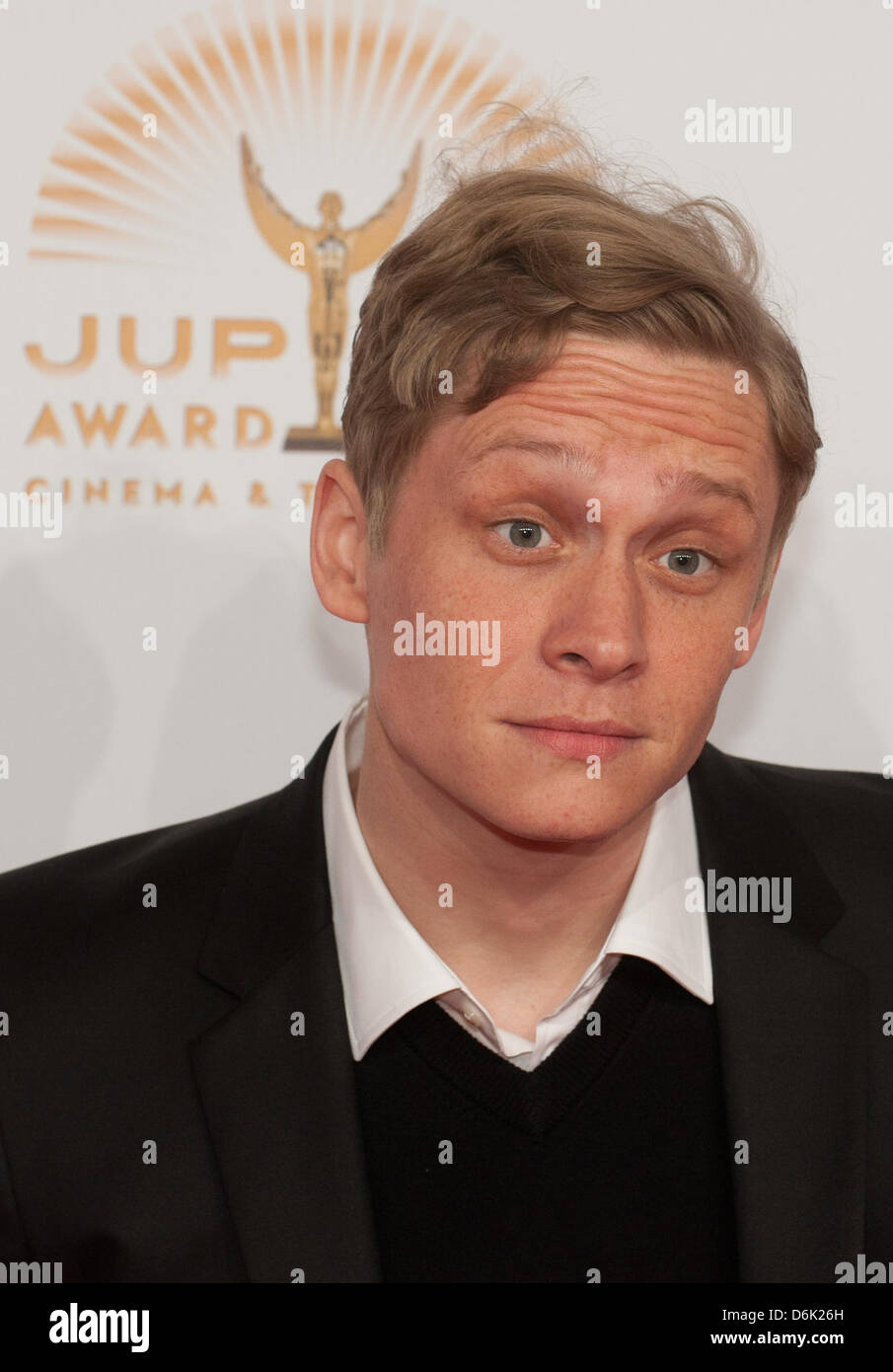 German actor Matthias Schweighoefer arrives for the Jupiter Award ...